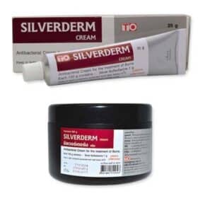 Silverderm ซิลเวอร์เดอร์ม ครีม ยาทาแผลกดทับ - บ้านยาเวชภัณฑ์ นนทบุรี